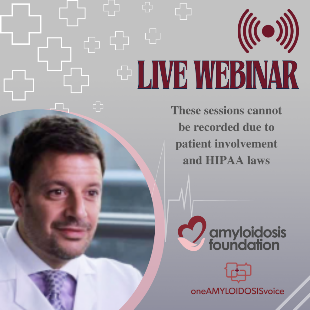 Webinar: Office Hours with Dr. Mazen Hanna – Amyloidosis Foundation